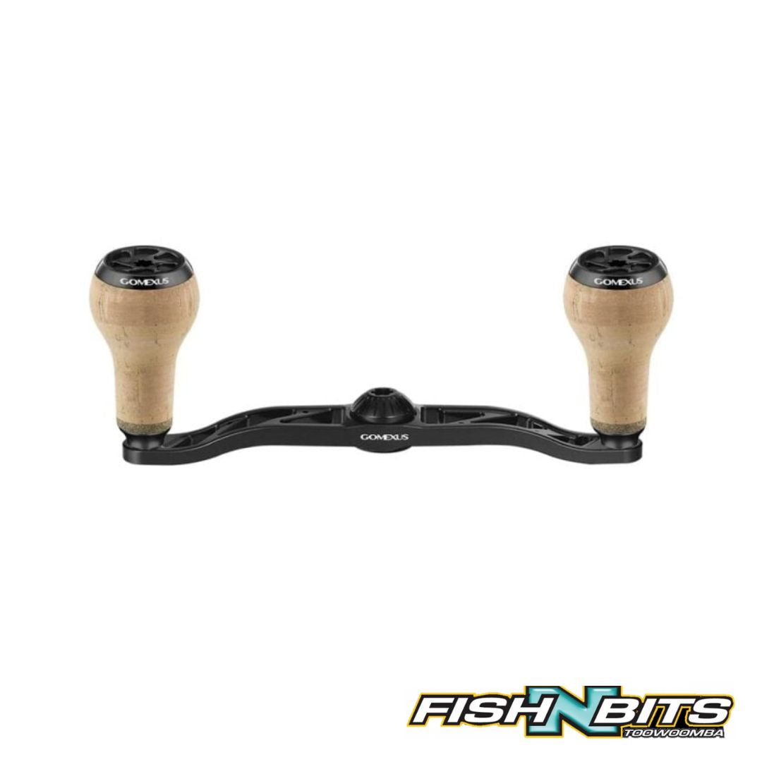 Gomexus - 100mm Black Aluminum handle for baitcaster with cork knob 7x ...