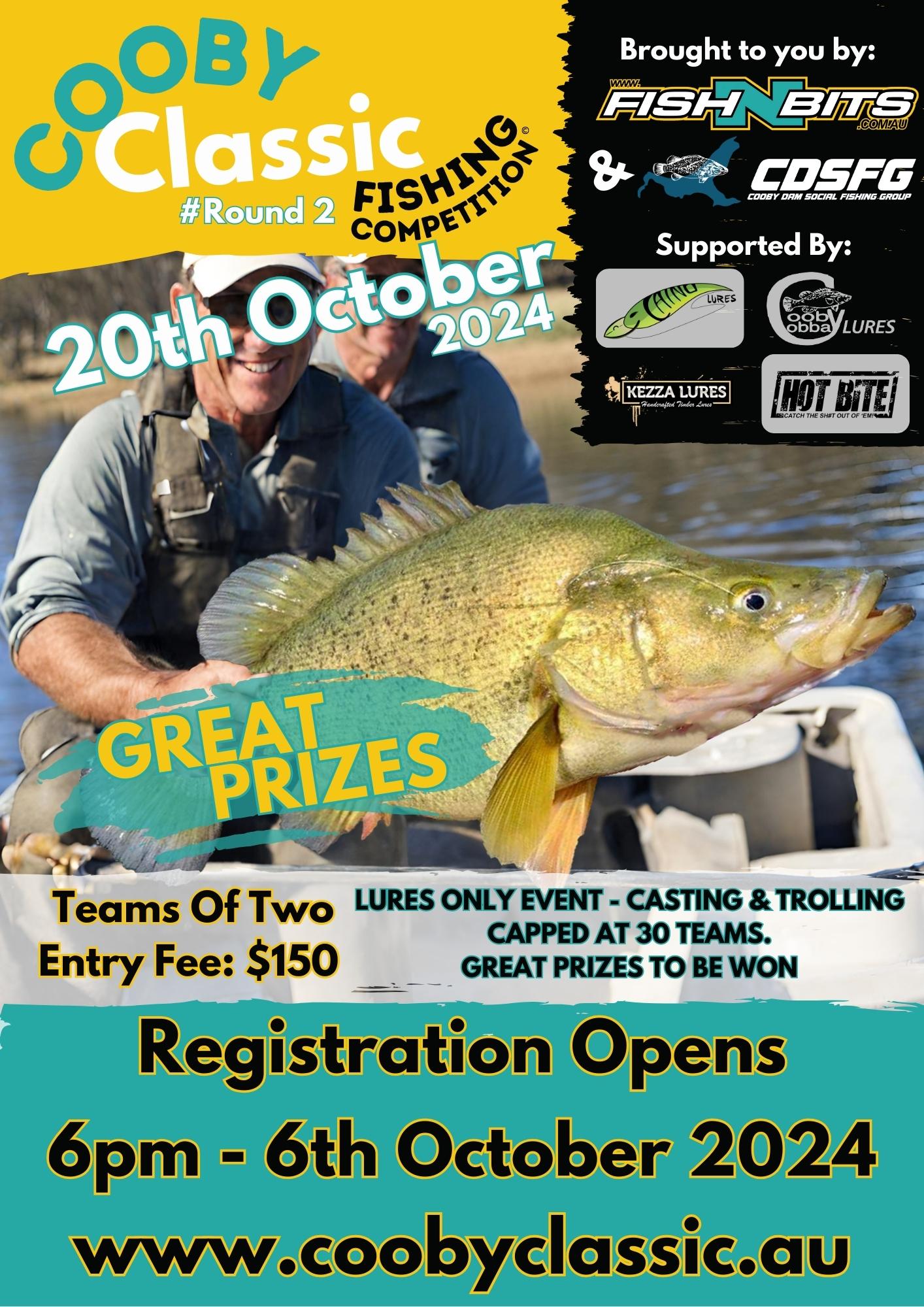 Cooby Classic Fishing Comp - Round 2 | Fish N Bits | Cooby Dam Social ...