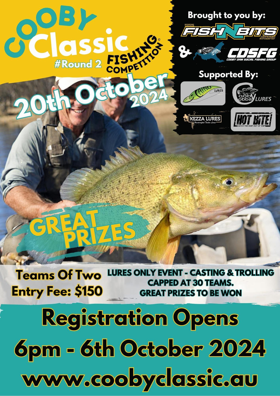 Cooby Classic Fishing Comp - Round 2 | Fish N Bits | Cooby Dam Social ...