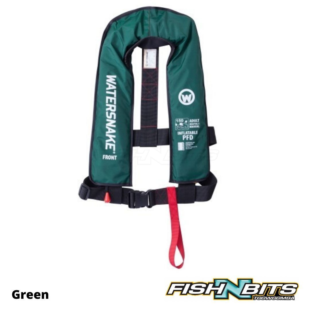 Watersnake - Inflatable Life Jacket PFD – Fish N Bits